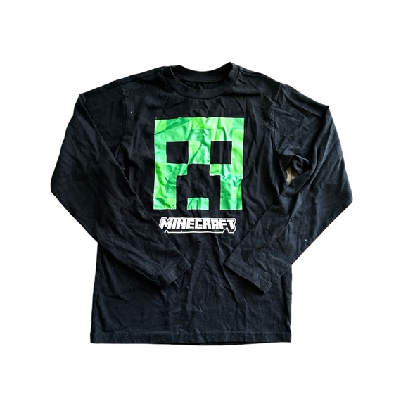 mojang studios | Shirts & Tops | Mojang Studios Minecraft Long Sleeve ...